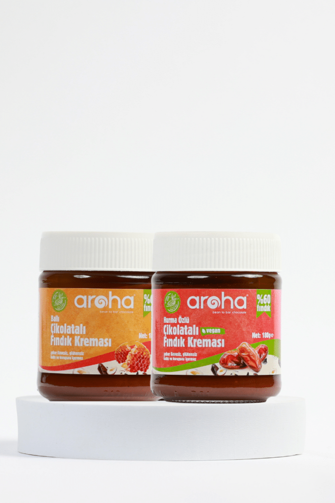 Chocolate Hazelnut Cream with Honey and Dates - 2 Packs - Turkish Ali ...